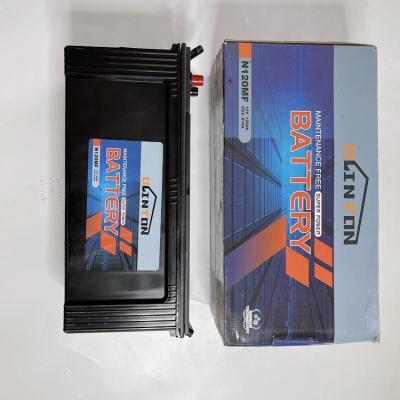 Cina Scavatori con batteria al piombo sigillata N120MF 12v 120ah CCA870A in vendita