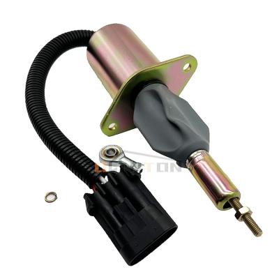 China 24v Diesel Engine Stop Solenoid Valve Fuel Shutdown Solenoid 3939019 for sale