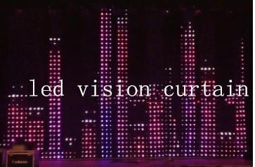 China Party Wedding RGB LED Vision Curtain 150 Watt  5050 SMD Automatic for sale