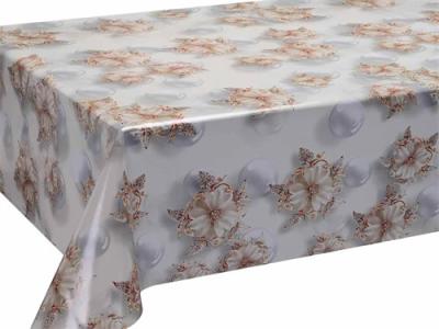 China De polyester 54 Duimvierkant veegt Schoon Vinylbewijs 0.30mm van de Tafelkleedvlek Dikte af Te koop
