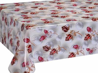 China De polyester 54 Duimvierkant veegt Schoon Vinylbewijs 0.30mm van de Tafelkleedvlek Dikte af Te koop