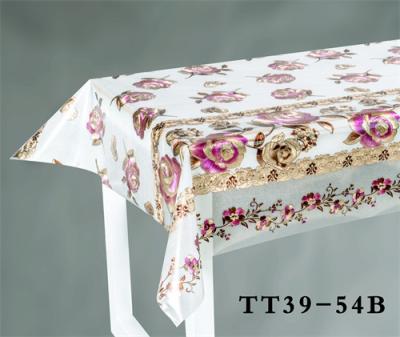 China A planície grossa descartável do comprimento das toalhas de mesa 0.12mm 30m do casamento do PVC do Natal personalizou à venda