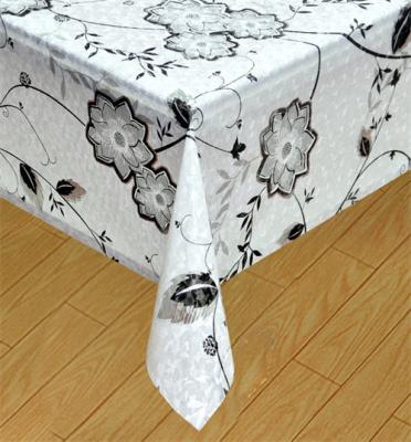 China Espessura transparente 137cm da tampa 0.07mm da toalha de mesa da sala de jantar do PVC 180GSM à venda