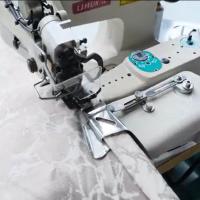 China Advanced Automatic Curtain Hemming Sewing Machine for Computerized Blind Wire Curling for sale