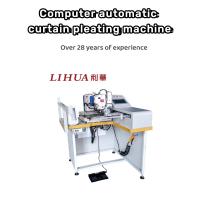 China Electronic Operation Lihua Digital Touch Screen Automatic Pleating Machine at Discount for sale