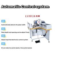 China Electronic Operation Lihua Digital Touch Screen Automatic Pleating Machine at Discount for sale