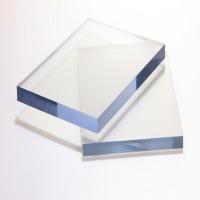 China 3mm Clear Polycarbonate Solid Sheet UV Protection Impact Resistant 250x Stronger for sale