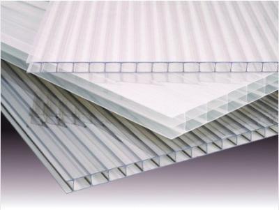 Cina Piastra di copertura in policarbonato trasparente a doppia parete con design moderno spessore 4 mm-20 mm in vendita