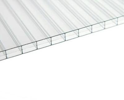 Cina Piastra di copertura in policarbonato trasparente a doppia parete con design moderno spessore 4 mm-20 mm in vendita