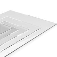 Quality Polycarbonate Plastic Makrolon Sheet For Architectural Decoration 1.6mm-1.8mm for sale