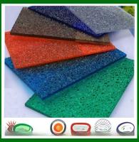 China Macrolux Polycarbonate Embossed Sun Sheets 2.3-12mm Thickness 88% Light Transmission for Roofing for sale
