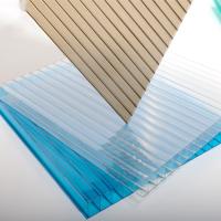 China 4mm-18mm Polycarbonate Embossed Sheets for Floor Covering | 2100mm Width Multiwall PC Panels for sale