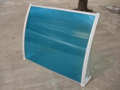 China 600mm Polycarbonate Awning Canopy Window With Plastic Bracket for sale