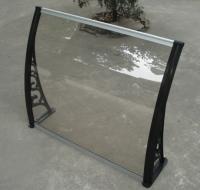 China Polycarbonate Awning Canopy 5.5mm Hollow or 3.0mm Solid Sheet with Aluminum Frame CE Certified for sale