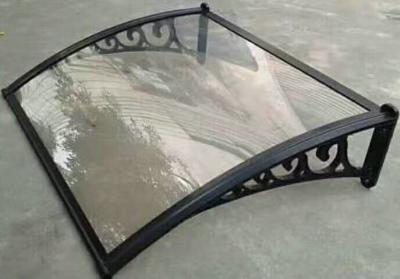 China Manual Polycarbonate Window Awning 600*800mm/800*1000mm/800*1200mm/1000*1200mm/1000*1500mm For Balcony for sale