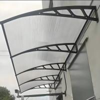China Adjustable Height PC Canopy 600-1500mm Bracket Noise Reduction Rain Protection for sale