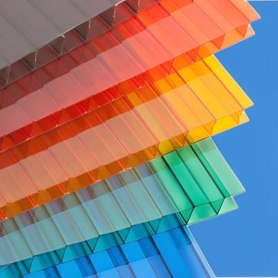 China UV-bescherming helder brons Polycarbonaat PC-plaat voor standaarddikte 3.0mm-20mm luifel Te koop