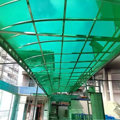 Cina 10 mm Leggero Policarbonato PC Piastra di tetto con Anti UV resistente alle intemperie in vendita
