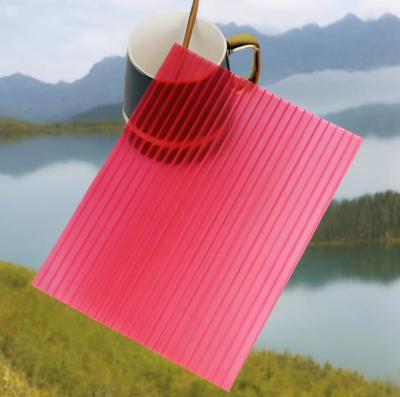 China Factory price 6mm 4*8feet Bronze Polycarbonate Hollow Sheet with B1 Fire Rating for sale