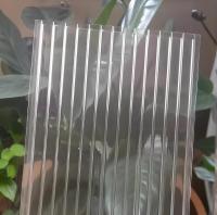 Quality Clear Twin Wall Triple Wall Honeycomb PC Hollow Sheet For Skylight Greenhouse for sale