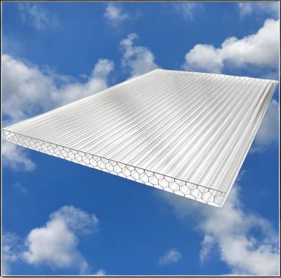 China 2.1m*5.8m Size 10mm Honeycomb Polycarbonate Sheet Superior Light Diffusion And Thermal Insulation For Construction for sale
