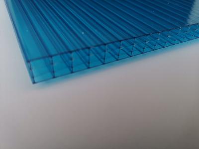Cina 16mm trasparente 2,1m*5,8m Quattro pareti di policarbonato PC foglio cavo protezione UV per tetti in vendita