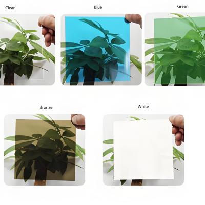 Cina Foglio di policarbonato di plastica solida colorato di 1,22*2,44 m in vendita