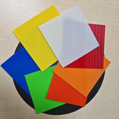 China Opaque Orange Optional UV Coating 10mm Solid Polycarbonate Sheet For Anti-Yellowing And Weather Resistance for sale