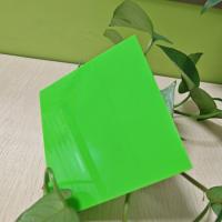 China Opaque Green Polycarbonate Solid Sheet 100% Virgin Material 1.0-20mm Thick for sale