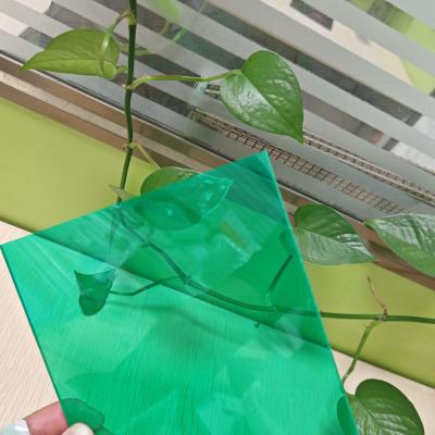 China Green Polycarbonate Solid Sheet 1.0mm-18.0mm for Architectural Panels for sale