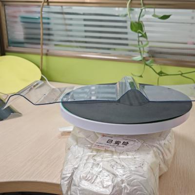 China clear 840mm Width Polycarbonate corrugated Sheet for Flexible and Versatile Applications for sale