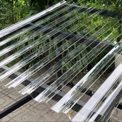 China High Impact Resistance Plastic Polycarbonate corrugated Sheet for Roof and Wall Building Materials Weather Resistant for sale