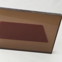 China 3mm Bronze Polycarbonate Solid Sheet B1 Fire Rated 2100mm Width for sale