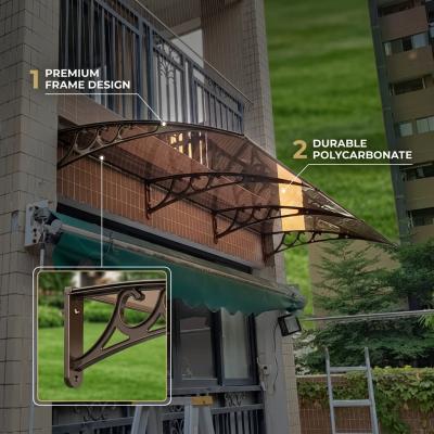 China Width Depends PC Canopy General Outdoor Cover Polycarbonate Sheet Designed to Provide Protection Against Sun Rain and Wind for sale