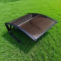 China Bronze Polycarbonate sheet Roofing Plastic Bracket Lawn Mower Canopy Easy install for sale
