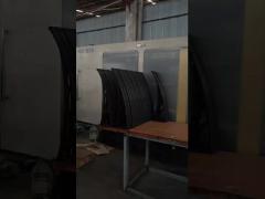2.5mm PC Solid Sheet Or 5.0mm PC Hollow Sheet Plastic Frame Wall Mounted Awning Great Weather