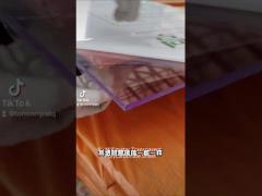 8mm 透明なポリカーボネートシート 衝撃耐性 保護壁や安全ガラスに最適