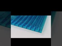 10 mm blauw polycarbonaat honingraat vel aanpasbaar grootte en kleur opties aan project behoeften