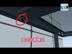 Aanpasbaar DIY Polycarbonaat massief plaat Awning Duurzaam Aluminium Frame Impact Resistent