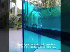 6 mm kleurvol hoogsterk inslagbestendig polycarbonaat PC-vaste plaat met een lengte van 4 ft*8 ft voor verschillende toepassingen