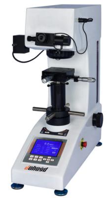 China Grote LCD Digitale de hardheid van Vickers van het Ooglens handtorentje het testen Machine door gewichten te laden Te koop