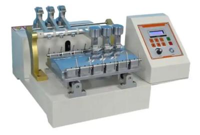 China Färbende Farbechtheits-Universalzugprüfmaschine mit 2 Stationen und LCD-Prüfer zu verkaufen