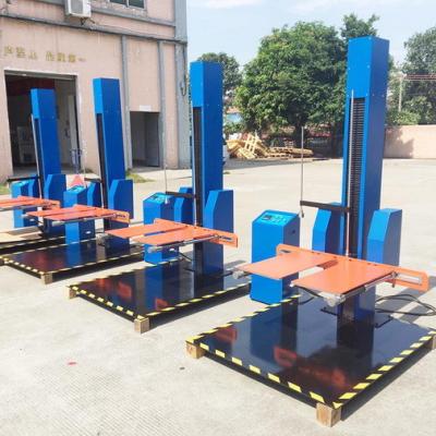China Double Arm Drop Impact Tester Drop Test Machine For Packaging Products for sale