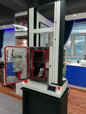 China Fully Computerized 20KN Material Testing Machine with High Temperature Drying Oven for sale