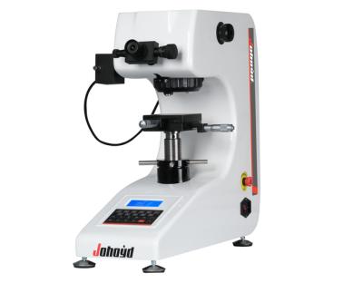 China Vertical Space 100mm Micro Vickers Hardness Testing Machine Support Motorized Turret for sale