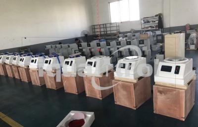 China Fixed Speed Pre Grinding Metallographic Sample Preparation Equipment Disc Diameter 203mm for sale