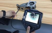 China Diameter 3.9mm Industrial Video Borescope With Front View Camera Insert Tube for sale