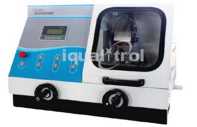 China Benchtop Automatic Metallographic Cutting Machine 1-10mm/min Tough Shell water cooling for sale