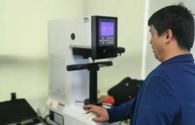 China Large LCD Digital Brinell Hardness Testing Machine with Thermal Printer Vertical Space 225mm for sale