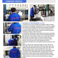 China 99.9% High Pressure Hydraulic Suction Filter Element for Refrigeration Compressor for sale